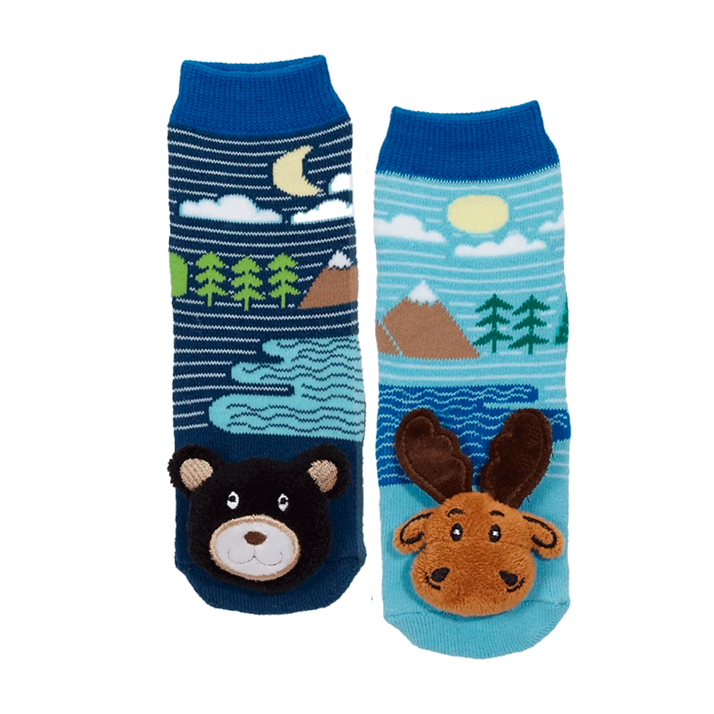 Messy Moose Socks, Moose and Black Bear | Embroider Buddy ...