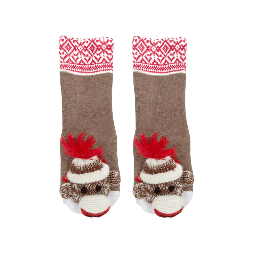 Messy Moose Socks, Monkey Aztec Trim | Embroider Buddy® – embroiderbuddyus